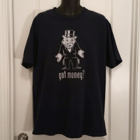 Monopoly | Shirts | Monopoly Character Navy Blue Tshirt | Poshmark